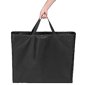 Homevative Folding Elevated Pet Bed, No Assembly, Indoor/Outdoor, Low Profile, Non-Slip Feet, Travel Bag Included. 42" x 24" x 5-1/2"