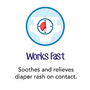 Desitin Maximum Strength Baby Diaper Rash Cream with 40% Zinc Oxide, Travel Size 2 Ounce