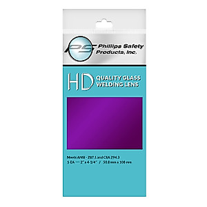 Super Magenta Drop in Welding Lens Small 2 X 4.25