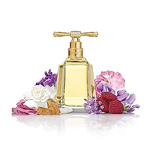 Juicy Couture, I am Juicy Eau De Parfum, Women's Perfume with Notes of Pomelo, Gardenia & Amber - Fruity & Sweet Perfume for Women, EDP Spray, 3.4 Fl Oz