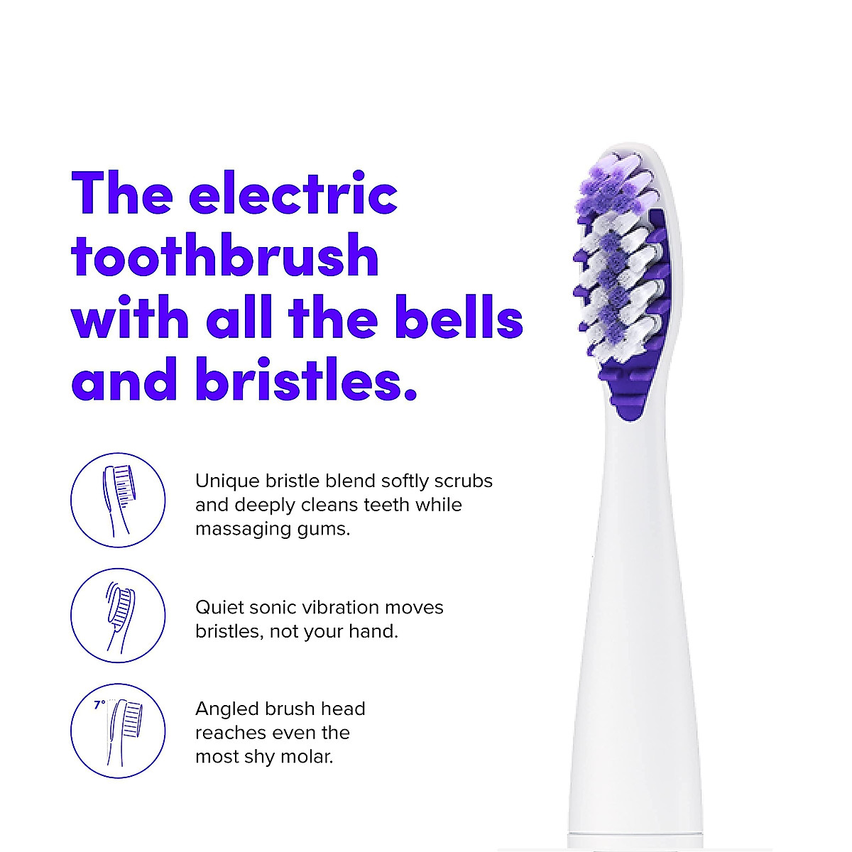 SmileDirectClub Smiles for 2 Bundle – 2 Electric Toothbrushes, 1 Replacement Brush Head