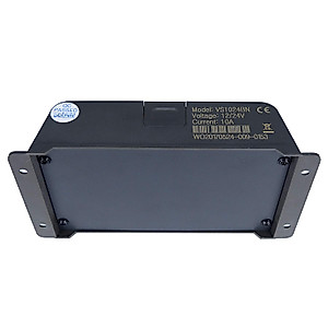 EPEVER 10a Charge Controller 12V/24V Auto Work， ViewStart Series PWM Solar Panel Solar Charge Controller, Common Negative Grounding VS1024BN