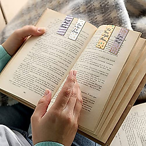 60 Pieces Christian Magnetic Bookmarks Inspirational Quotes Bible Markers Magnetic Bookmarks Encouraging Positive Magnet Bookmark Clips for Women Students Teachers School Home Office Supplies