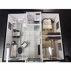 BloomBliss Villa - Multipurpose Ready to use Cost Effective Modern Living Solution Expandable Prefab House for Living and Working(19x20ft)