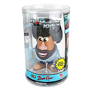 Poptaters - Bob Ross - Includes 15 Interchangeable Facial and Body Parts Including one Surprise Potato Head Original Piece! Recommended for Ages 8 and up