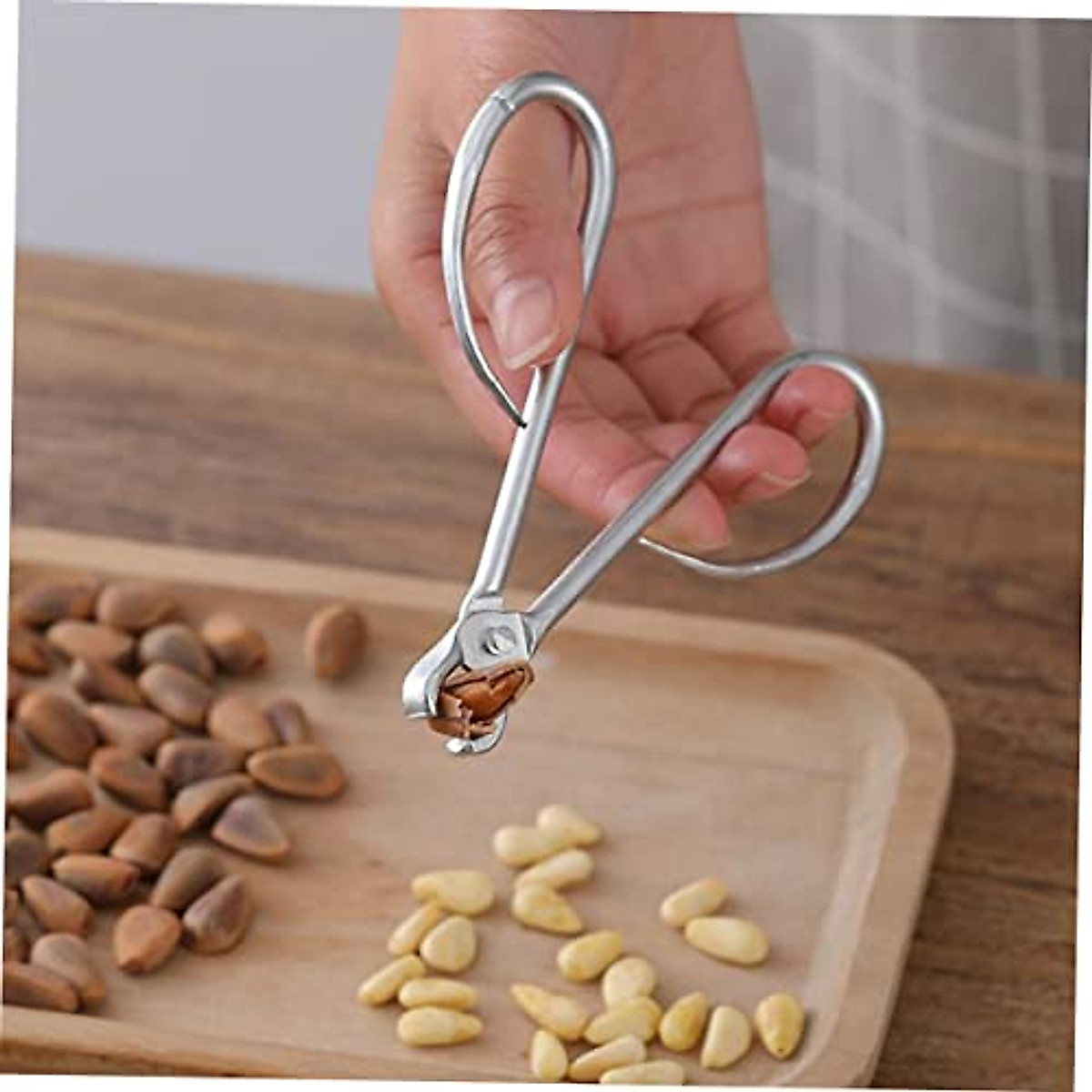 Multitools 2pcs Pine Nut Clip Mini Tools Multipurpose Tool Mini Multi Tool Chestnut Peeler Daily Nut Opener Portable Nut Opener Nut Accessories Daily Nuts Seafood