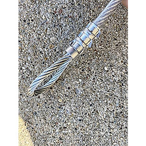 18-IN Swaging Tool, Securing Ferrules and Stops on 1/16 in, 3/32 in, 1/8 in, and 3/16 in. Wire Rope and Cable, Crimper