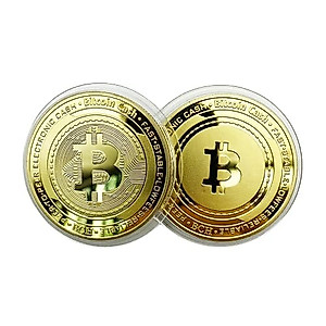Bitcoin and bitcoin cash gold and silver crypto 4 coin deal, including a keychain for your favorite,Gold, Silver,One Size Fits All