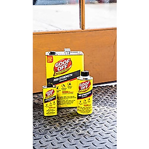 Goof Off Professional Strength Remover, 6 fl. oz, Latex Paint and Adhesive Remover