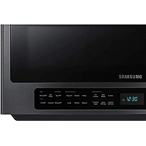 Samsung 2.1 Cu. Ft. Black Stainless Steel Over The Range Microwave