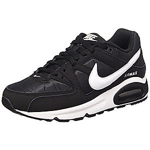 NIKE Women's Low-Top Sneakers, Schwarz (Black/White 021), 10