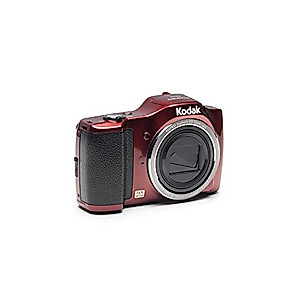 Kodak PIXPRO Friendly Zoom FZ152-RD 16MP Digital Camera with 15X Optical Zoom and 3" LCD (Red)