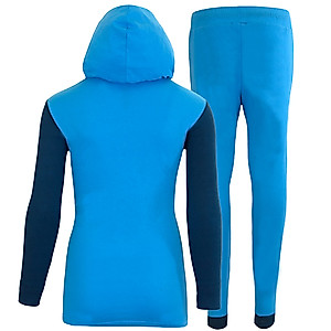 LEGO Ninjago Boys Pants Sets, Ninjago Pullover Hoodie Tee and Pants Sets for Boys (Blue, 7)