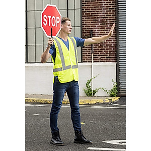 NYOrtho Reflective Vest For Walking - Highly Visible & Breathable Mesh Safety Vest Reflective -Lightweigh - Sweat-Free - ANSI/ISEA Class 3