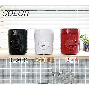 Yamazen Rice Cooker 0.5 to 1.5 Pair Small Mini Rice Cooker White YJE-M150 (W)