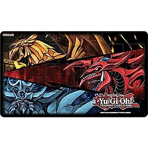Yu-Gi-Oh! TCG: Slifer, Obelisk, and Ra Game Mat