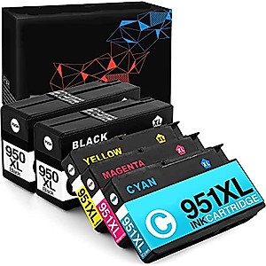 HEWHITE Compatible Ink Cartridge Compatible Work with 950xl 950 XL
