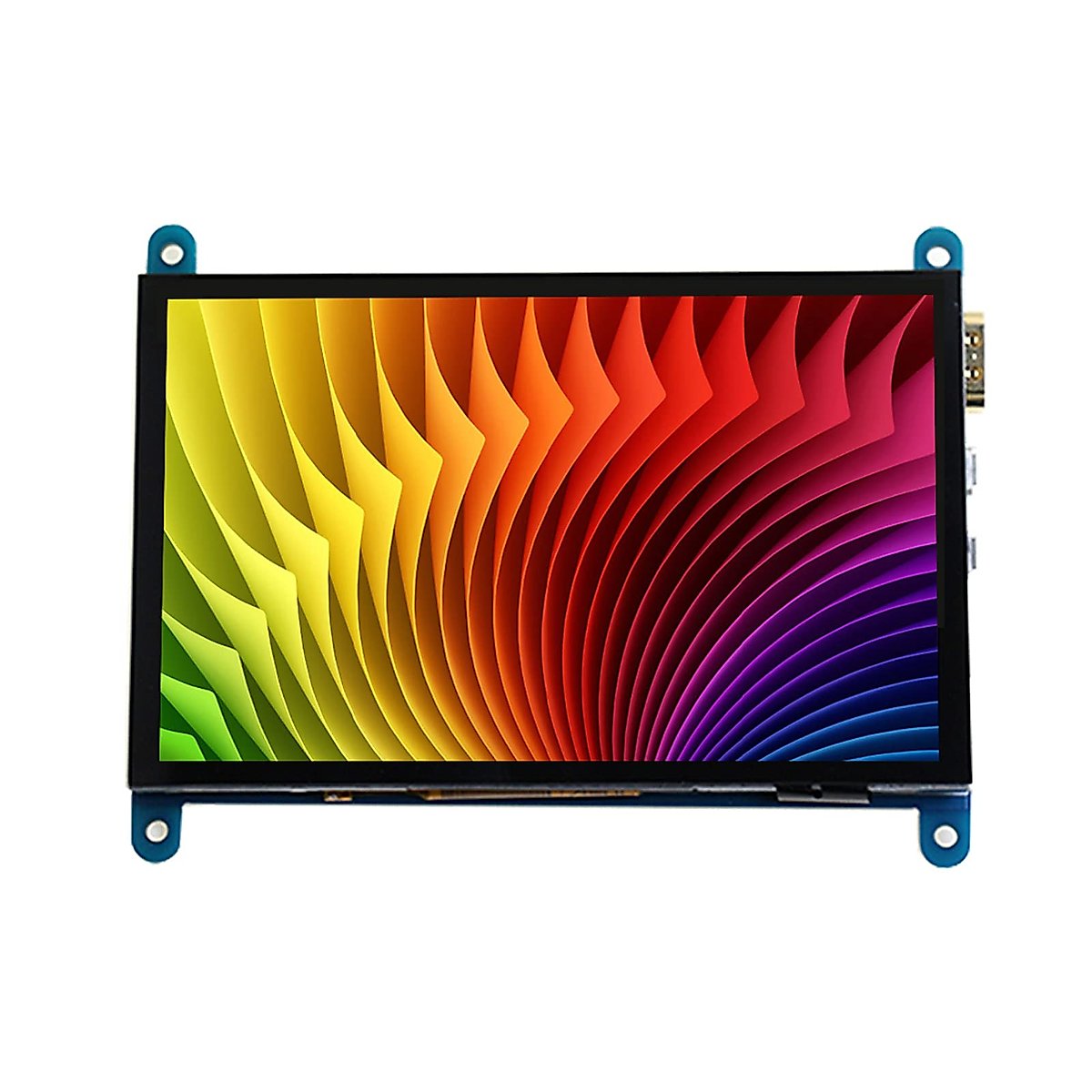 Aibesy 5 Inch HD Capacitive Touchscreen Display 800480 Resolution Small Portable Monitor with USB HD Interface Compatible with Raspberry Pi Educational Tool