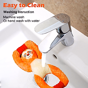 samtotopets Large Squeaky Dog Toys, Stuffed Animal Dog Plush Toy,Interactive Puppy Toys with Crinkle Paper for Small, Medium, and Large Dogs,Daily Companionship, Training Reward Gift.