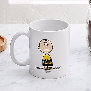 CafePress Charlie Brown Large Mug Ceramic Coffee Mug, Tea Cup 11 oz