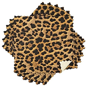 FRODOTGV Seamless Leopard Texture Skin Microfiber Kitchen Towels Rags Dish Towels Tea Towel Terry Cloth Kitchen Hand Towels Kitchen Hand Towels Hanging