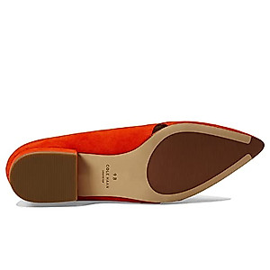 Cole Haan Viola Skimmer Red Suede 7 B (M)