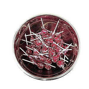 Red Raspberry Only Tootsie Pops Bulk Candy 60 Count Lollipops Suckers Variety Value Pack Aprox. 2.5 lbs (40 Oz) Packaging Might Vary