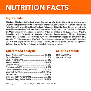 IAMS PROACTIVE HEALTH Healthy Kitten Dry Cat Food with Chicken, 7 lb. Bag