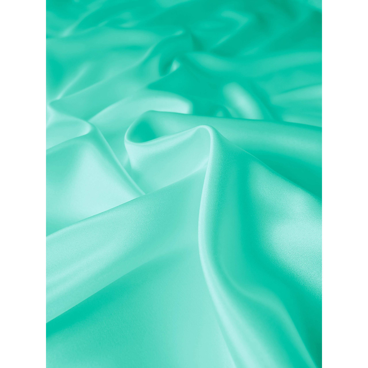 New Star Fabrics Medium Weight Satin Fabric, 60 Inches Wide, Perfect for Wedding Dresses, Costumes, and Elegant Decorations, Durable and Luxurious Charm (White, 10 Yards)