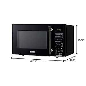 Summit Appliance CWSUITE85G 85" Wide Casework Suite with Beverage Center and Microwave, ADA Height; Trash Receptacle Included; 2.7 cu.ft. Beverage Center; Leveling Legs; Black