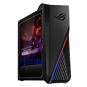 ASUS ROG Strix GA15DK Gaming Desktop PC, AMD Ryzen 7 5800X, GeForce RTX 3070, 16GB DDR4 RAM, 1TB SSD, Wi-Fi 5, Windows 10 Home, GA15DK-DS776,Black
