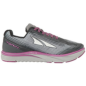 ALTRA Women's Torin 3 Running Shoe, Gray/Pink, 6 B US