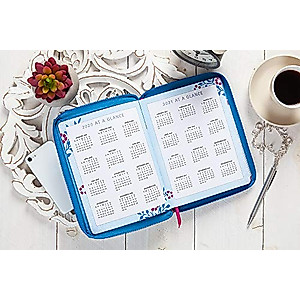 This Is the Day 2021 Leather Ziparound Planner: 18 Month Ziparound Planner