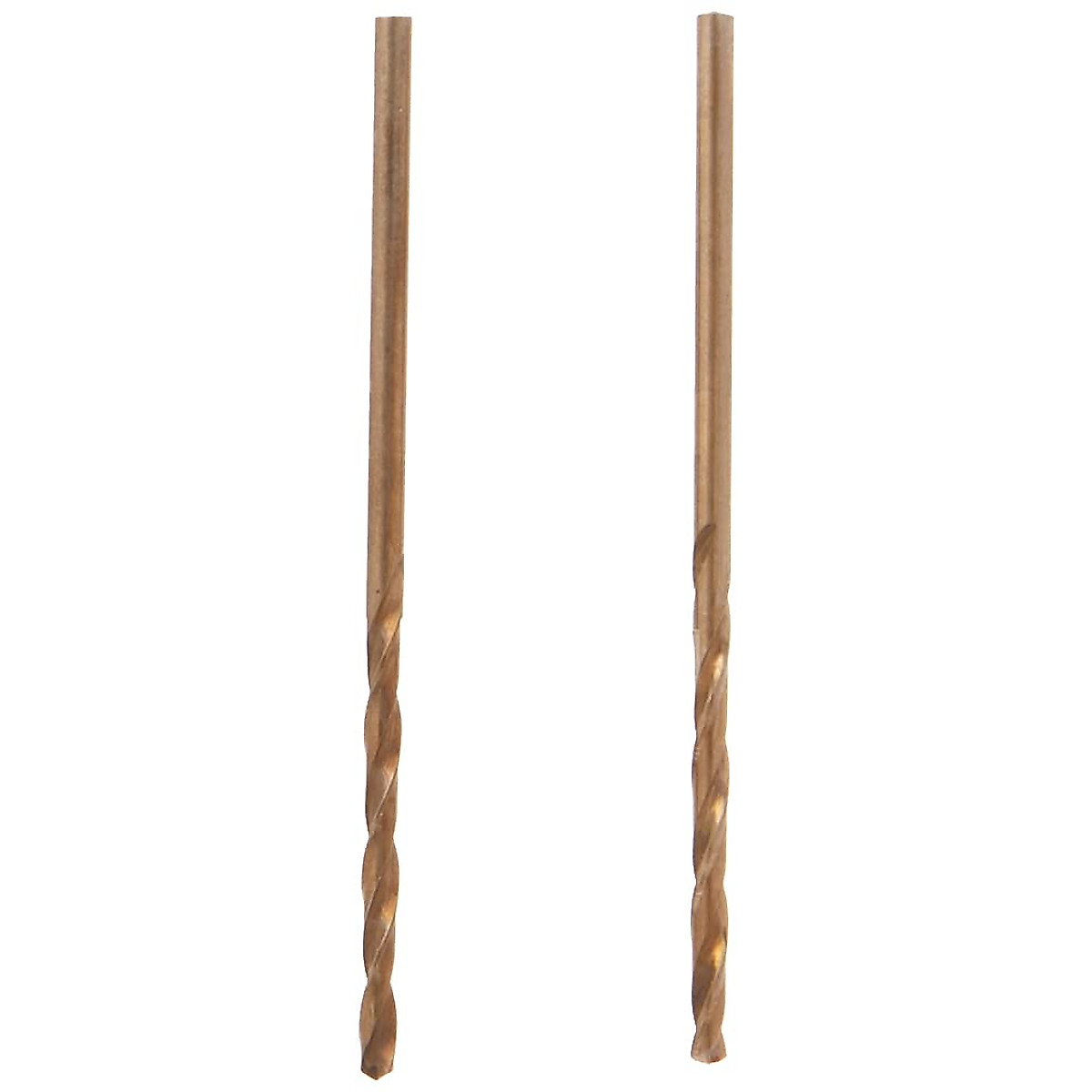 DEWALT DW1905 5/64-Inch Gold Ferrous Oxide Split Point Twist Drill Bit, 2-Pack