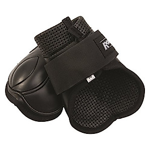 Roma Form Fit Fetlock Boots, Black, Full