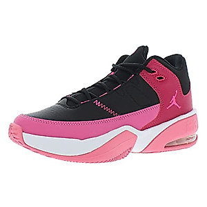 Jordan Girl's Max Aura 3 (Big Kid) Black/Pinksicle/Rush Pink/Coral Chalk 5 Big Kid M