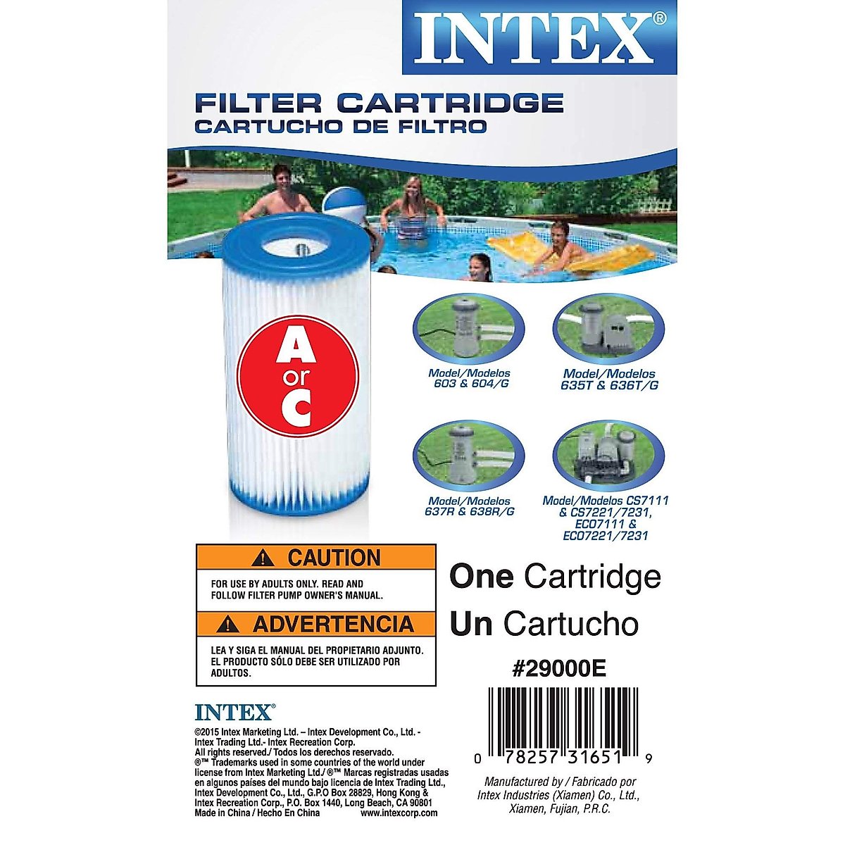 Intex Ultra 18 Foot XTR Rectangular Metal Frame Swimming Pool Set w/Pump Filter