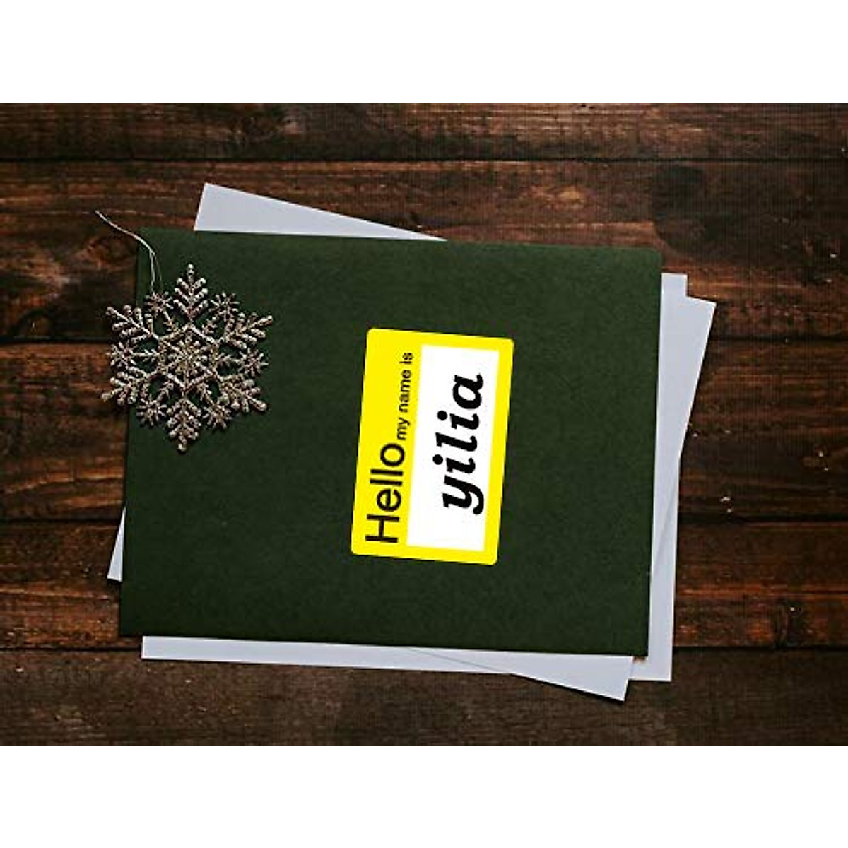 Remarkable Name Tag Labels Hello My Name is Stickers,2 X 3 inch Name Tag Labels Great for Kids,Employees,Reunions,Professionals,Parties,School,Notebooks,Events/Pack of 200 (Yellow) …