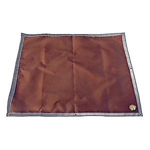 Campfire Defender Protect Preserve The Original Ember Mat | 67" x 60" | USA Based | Fire Pit Mat | Grill Mat | Protect Your Deck, Patio, Lawn or Campsite from Popping Embers