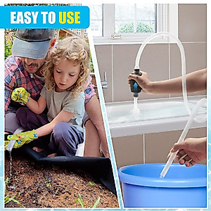 Zipcase Water Storage Bladder, 100 Gallon Heavy Duty Food-Grade Plastic Bag, for Emergency Water Bank, Ideal for Bathtub Water Storage, Camping, Gardening and Agricultural Irrigation.