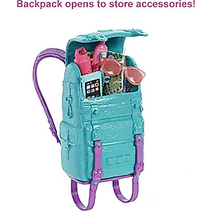 Barbie It Takes Two Doll & Accessories, Malibu Camping Playset with Doll, Pet Puppy & 10+ Accessories Including Sleeping Bag