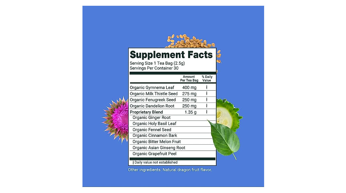 Herbaly Glucose Functional Tea - Organic Wellness