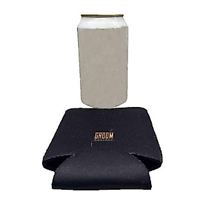 Groom Keepers Happy 50th Birthday Decorations Him or Her Can & Bottle Cooler 12 Pack - Celebrate Your Favorite 50 Year Old's Birthday With These Insulated Beverage Sleeves - Thermocoolers