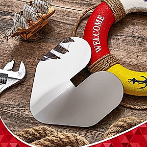 2 Pieces Stainless Steel Bow Guard Notched Bow Guard for Protection Boat, 9'' x 8.75''