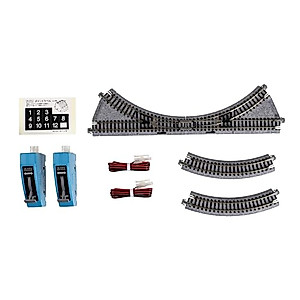 Kato USA Inc. N CV-2 Compact Multi-Purpose Turnout Set KAT20891 N Track