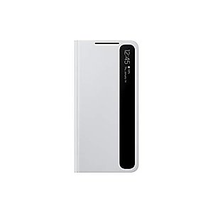 Samsung Galaxy S21 Case, S-View Flip Cover - Gray (US Version)