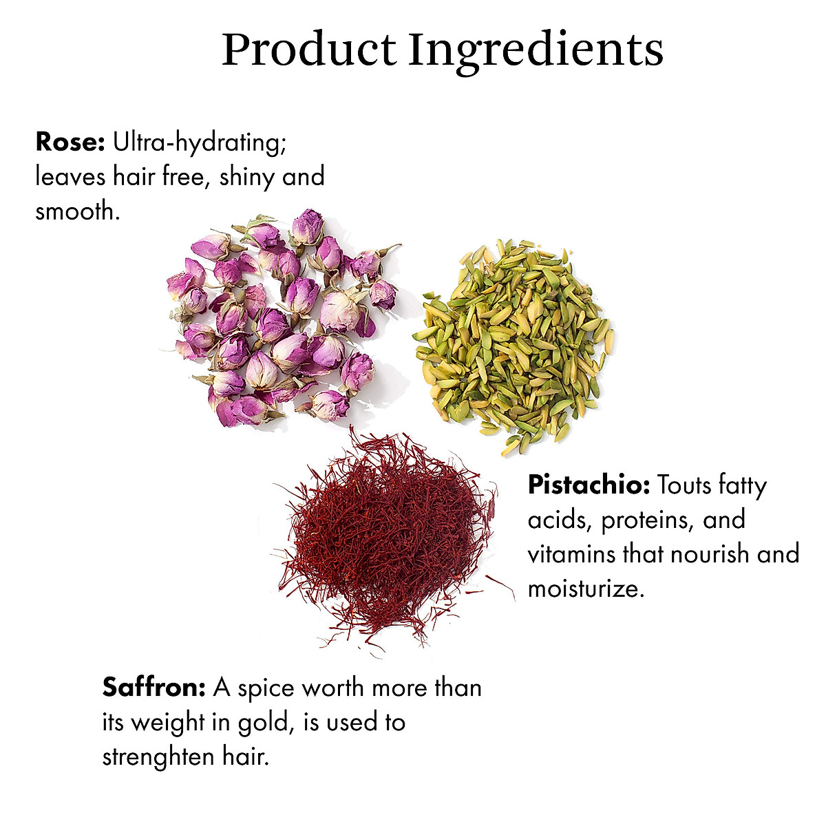 Joon Saffron Hair Elixir Pistachio + Rose Hair Oil, 1.11 Fl. Oz.