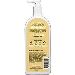 Burts Bees Butter Body Lotion for Dry Skin with Cocoa & Cupuau, 12 Oz (Package May Vary)