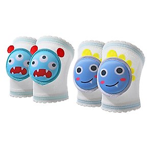 Littryee Baby Knee Pads for Crawling, Breathable Baby Knee Protector Pads, High Elastic Sponge Knee Protector, Anti-Slip Baby Knee Pads Unisex Infant Kneepads for Crawling and Learning to walk