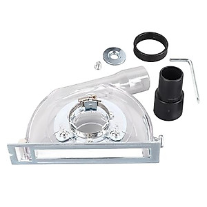 Respicefinem Angle Grinder Dust Shroud Cutting Dust Cover Grinding Shroud for 100 125 150mm Angle Grinder Amp 115 125mm Saw Disc Dust Shroud For Angle Grinder